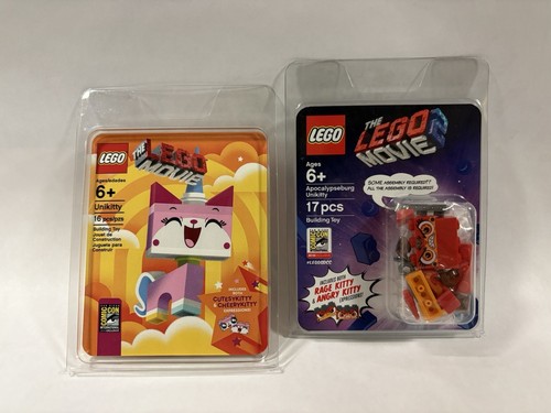 The Lego Movie Unikitty SDCC 2014 & 2018 Exclusives Angry/Rage Kitty | eBay