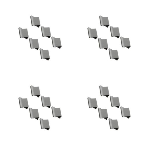 4 Count Back to School Stationery Set Office Supplies Book Clips Clam ...