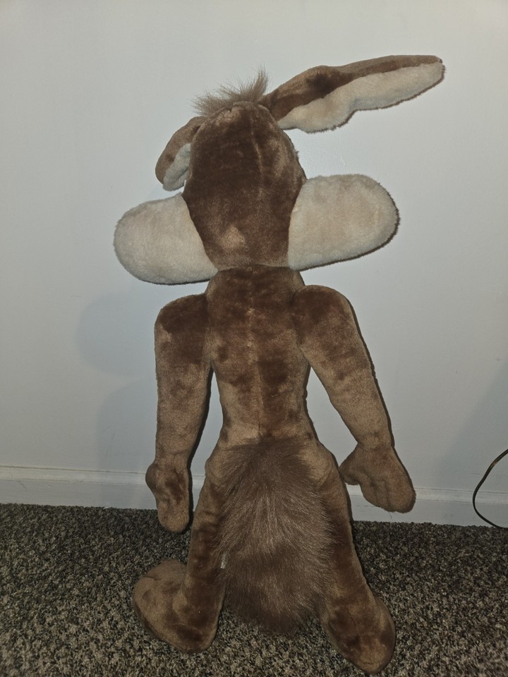 24' Looney Tunes 1997 Poseable Wyle E. Coyote Plush | eBay