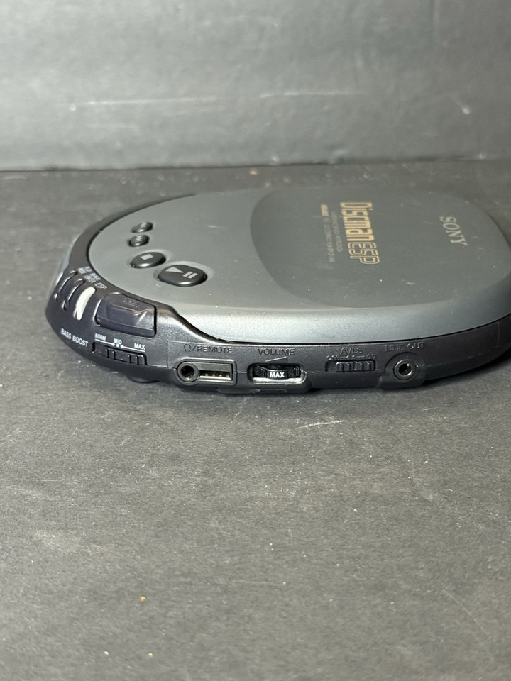 Sony Discman ESP D-242CK Portable CD Player Mega Bass Vintage 1995 ...