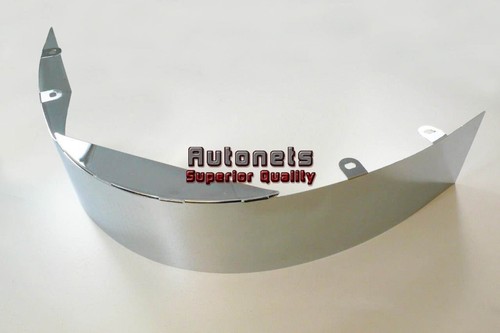 Universal Chrome Radiator Fan Shroud Chevy Ford Dodge 5-1/2" Wide ...