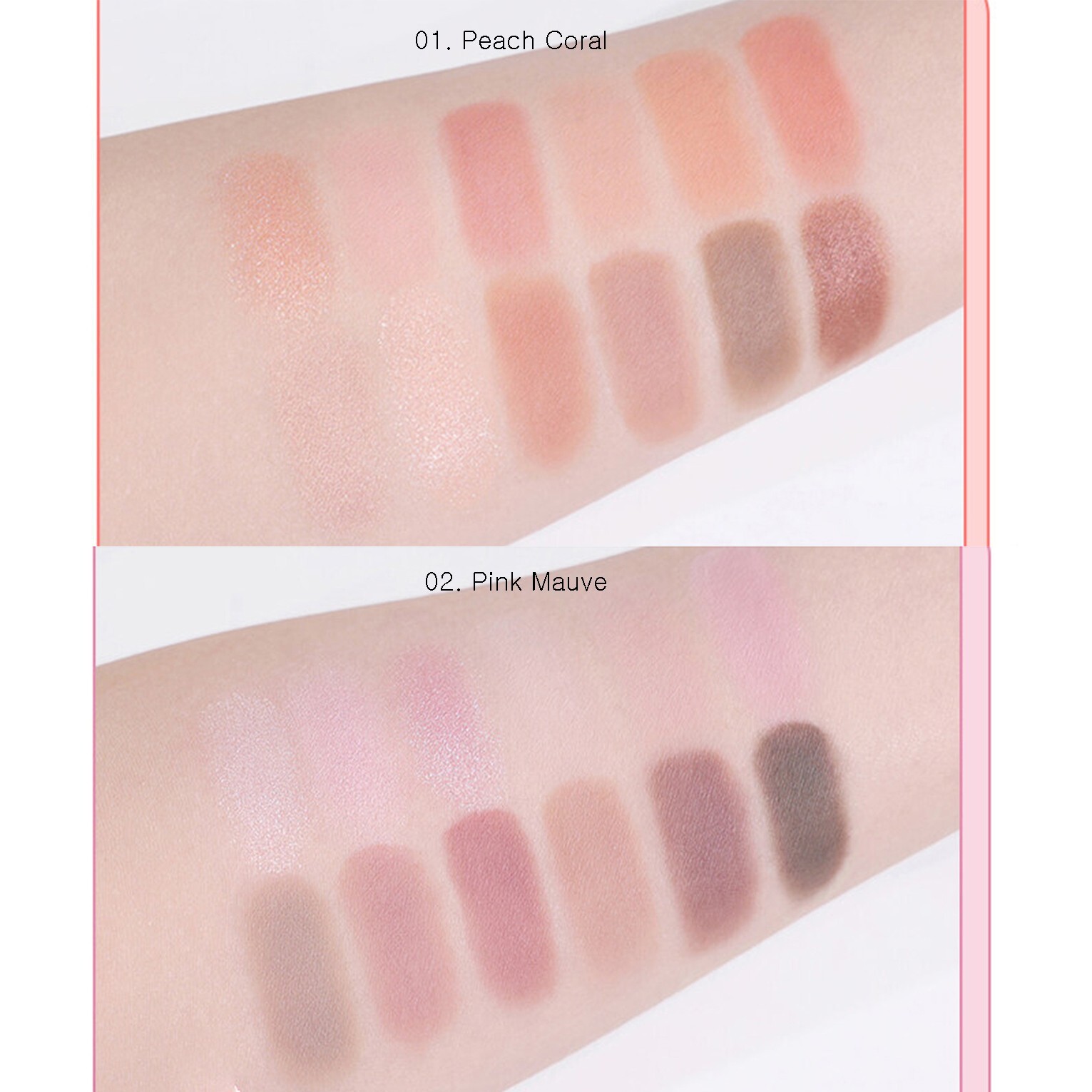 COLORGRAM Pin Point Eyeshadow Palette 9.9g 2 Colors K-Beauty | eBay