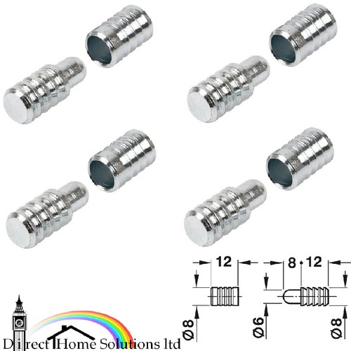 4 x Hafele Steel Table Top Connecting Fitting For Extending Tables ...