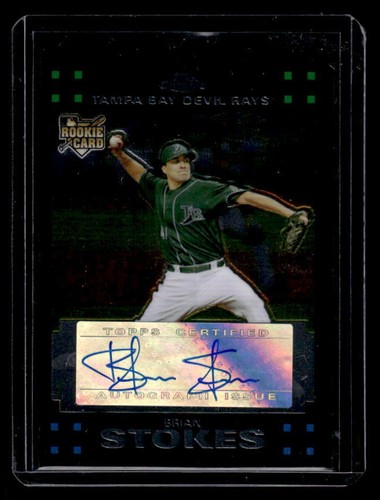 2007 Topps Chrome #341 Brian Stokes Rookie Autograph | eBay