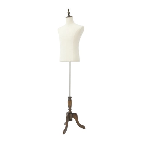 New Adjustable Height Male Dress Form Mannequin Torso Half Body Clothes ...