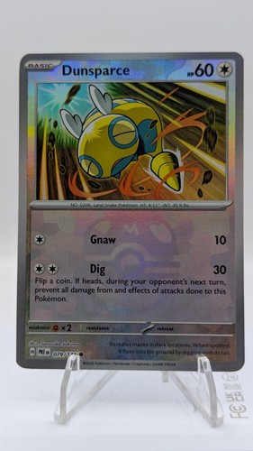 Dunsparce Master Ball 079/131 Prismatic Evolutions Pokémon Trading Card TCG | eBay