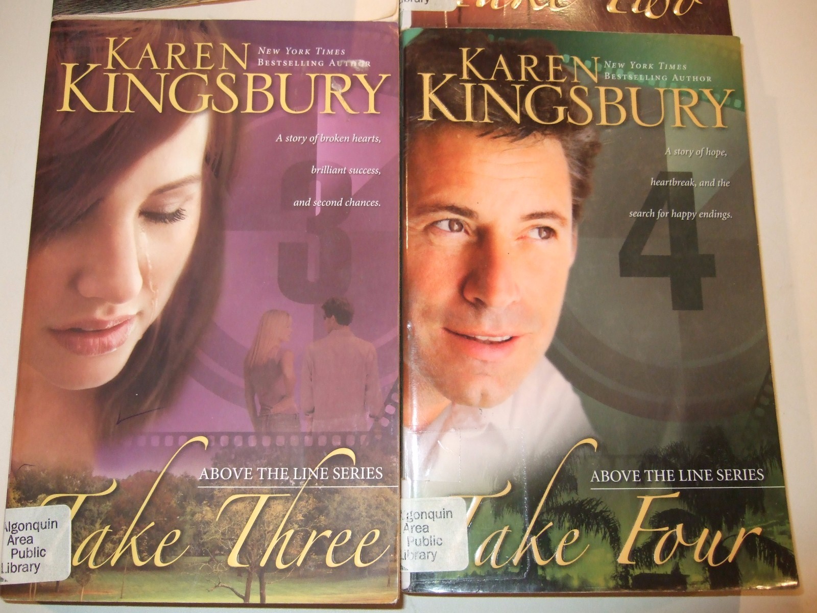 Above The Line Series - 4 Book Christian Series by Karen Kingsbury ...
