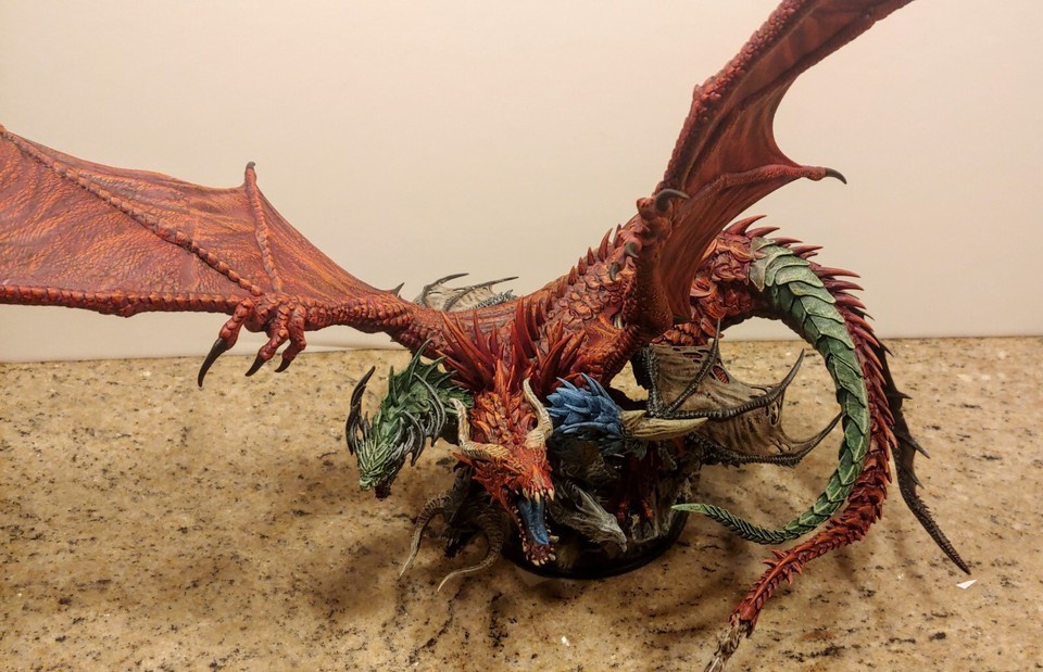 Tiamat tabletop miniature - 3D PRINTED | eBay