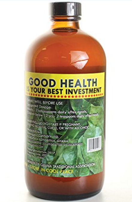 AIH Soursop Living African Bitters 100% Pure Natural Organic Herbal ...