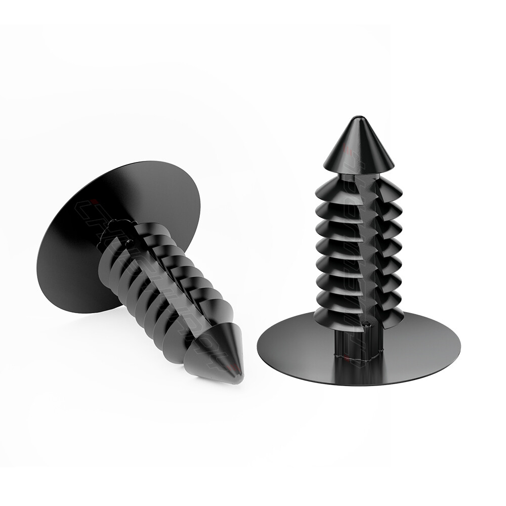 100x Fender Christmas Tree Clip Retainer For GM Ford Chrysler 1605396 ...