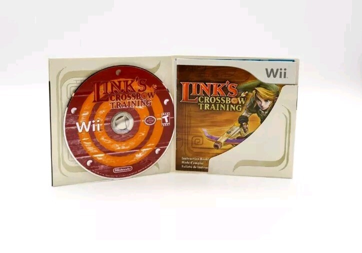 Links Crossbow Training Nintendo Wii Game Complete w/Manual And Wii ...