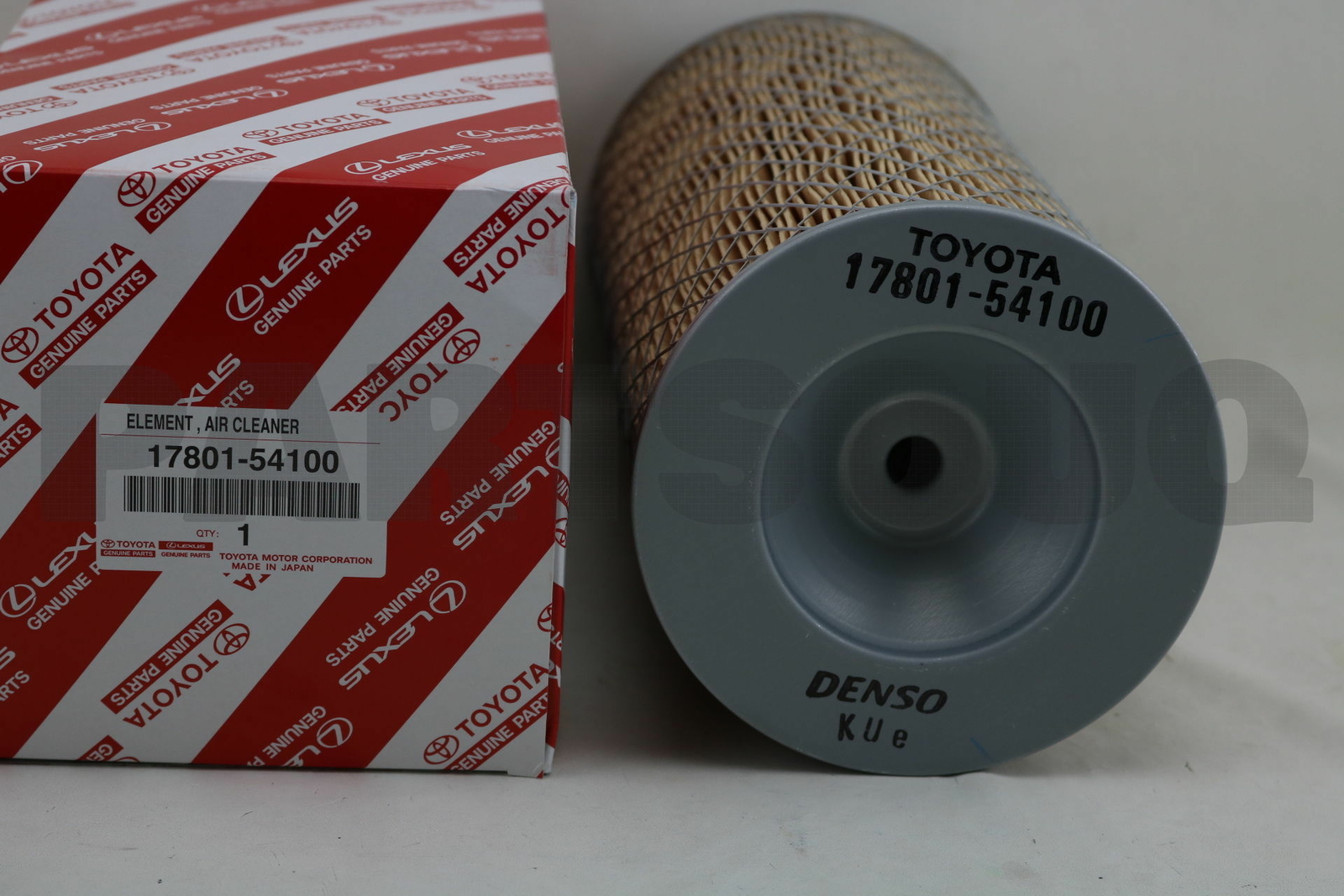 1780154100 Genuine Toyota ELEMENT SUB-ASSY, AIR CLEANER FILTER 17801 ...