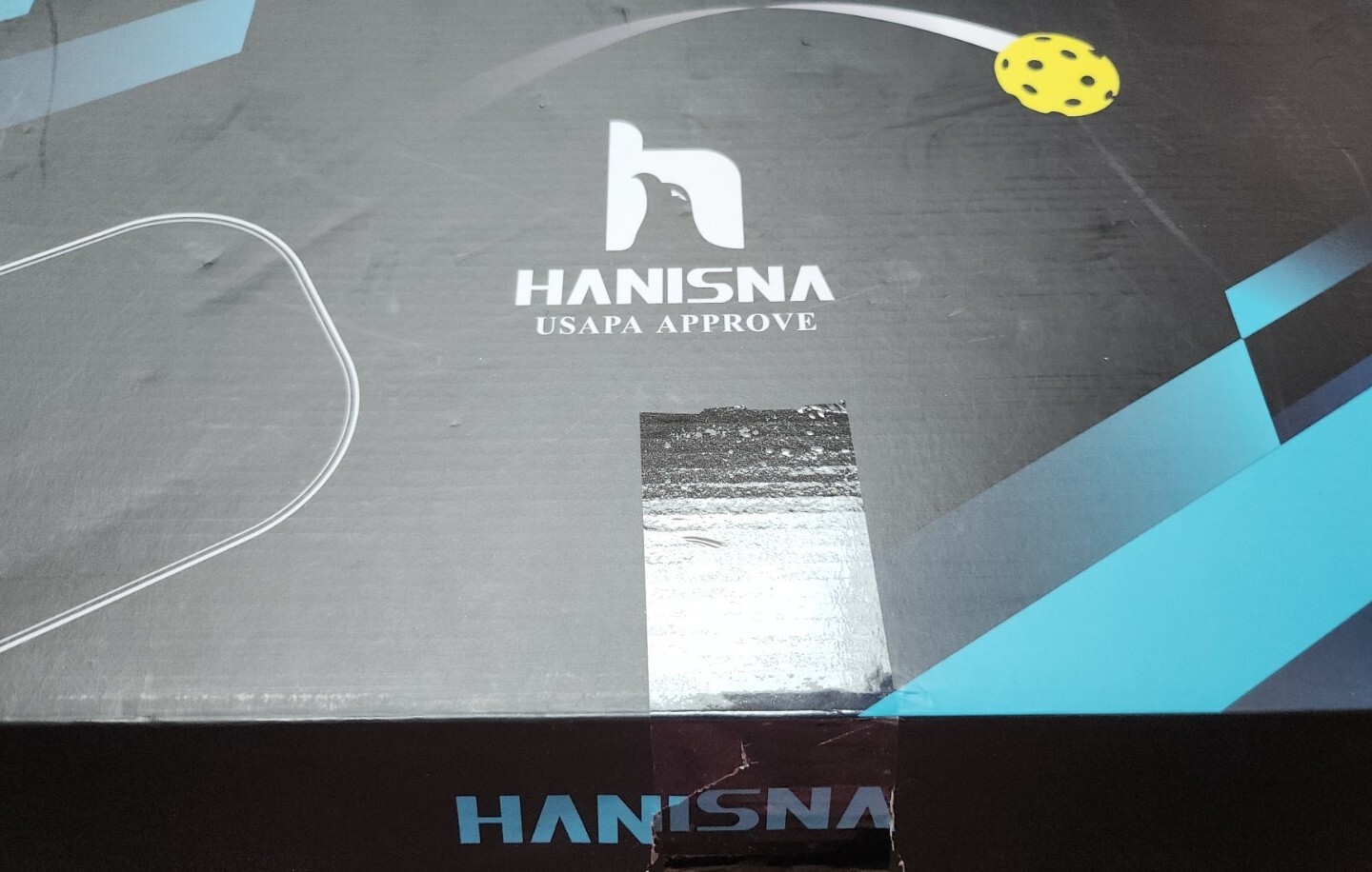 HANISNA Pickleball Paddle, USAPA Approved Carbon Fiber Face Pickleball ...