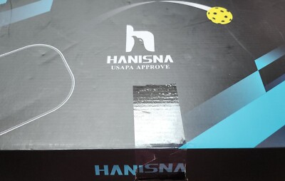 HANISNA Pickleball Paddle, USAPA Approved Carbon Fiber Face Pickleball ...