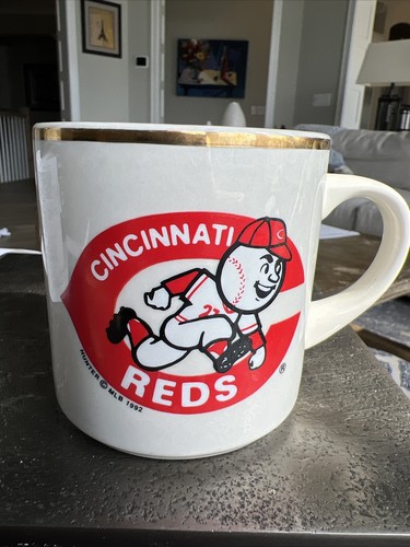 Cincinnati Reds VTG Mug Coffee Cup Hunter MLB 1992 1990 World Champions ...