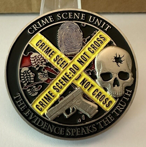 Sought After North Carolina SBI Crime Scene Unit Challenge Coin | eBay