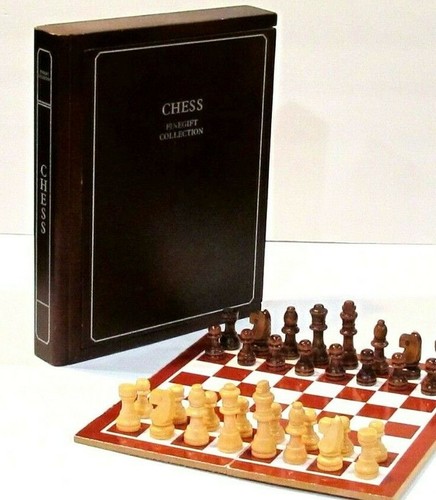 Finegift Chess Set Collection in Faux Library Book Storage Box | eBay
