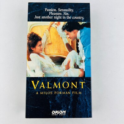 Valmont - A Milos Forman Film VHS Video Tape 23568087535| eBay