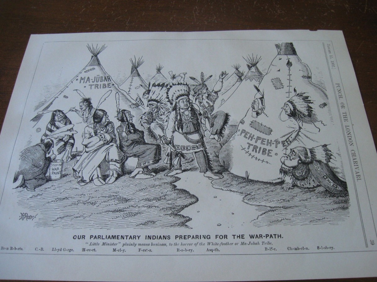 Native American Political Cartoon 1800
