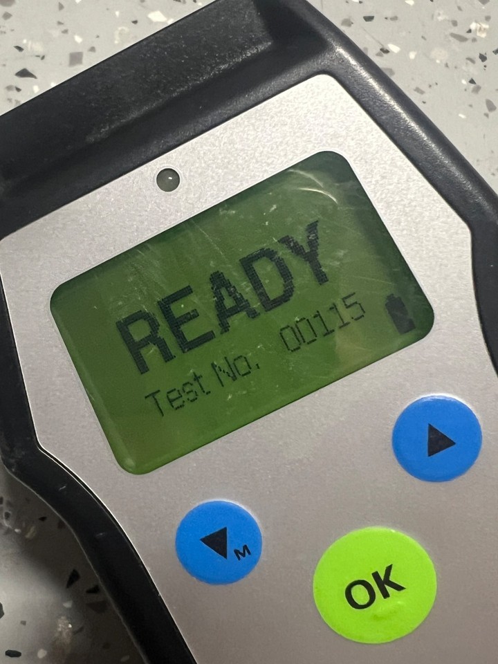 Drager Alcotest 6510 Alcohol Breathe Analyzer DPS DUI Unit - 115 Test ...