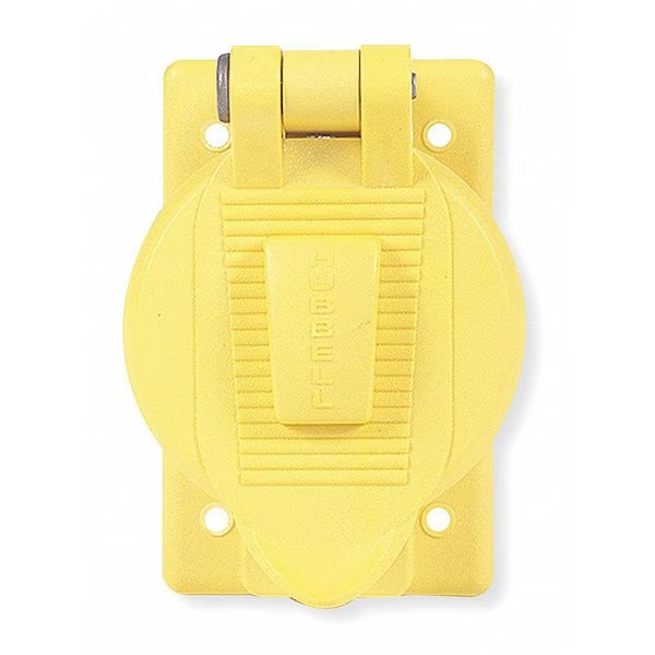 Hubbell Weatherproof Cover 1Gang Vertical Outdoor Receptacle Self ...