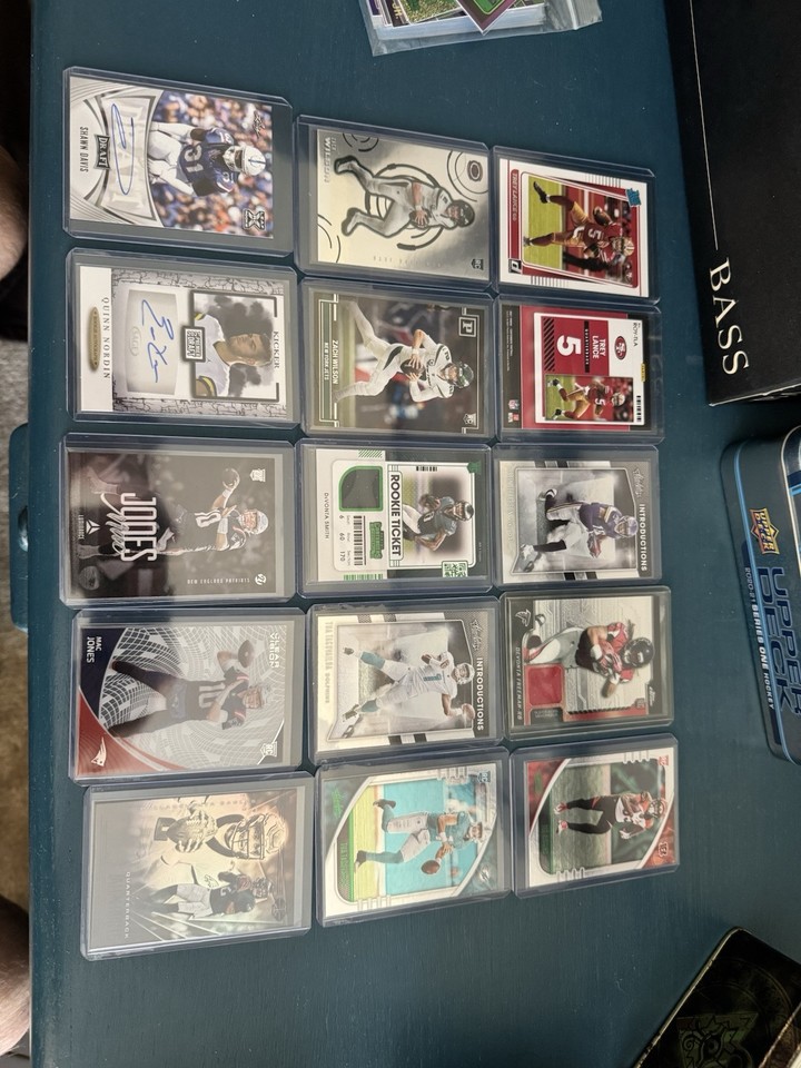 Big Sports Card Lot Huge Collection - Rookies, Autos, Numbered Cards ...