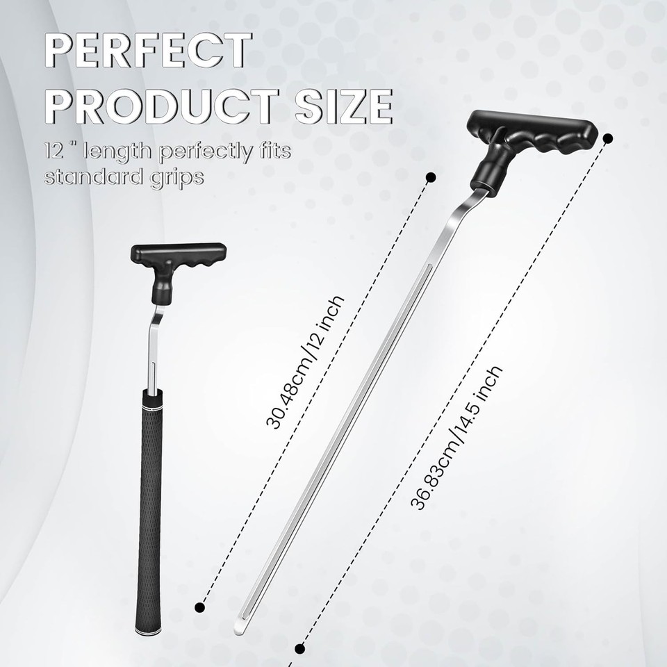 Golf Grip Removal Tool, 12" V-Groove Grip Remover Saver Gripping Tool ...