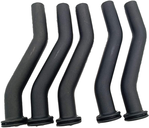 5Pcs Vacuum Hoses 596163 593998, 797408 3 Inch, Black for Briggs ...