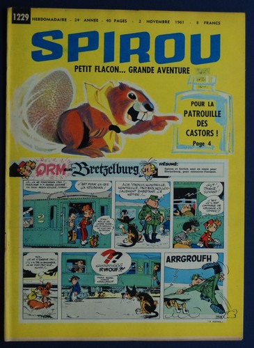 SPIROU 1229 de 1961 - Avec le mini-récit 85 - QRM sur Bretzelburg - NEUF | eBay