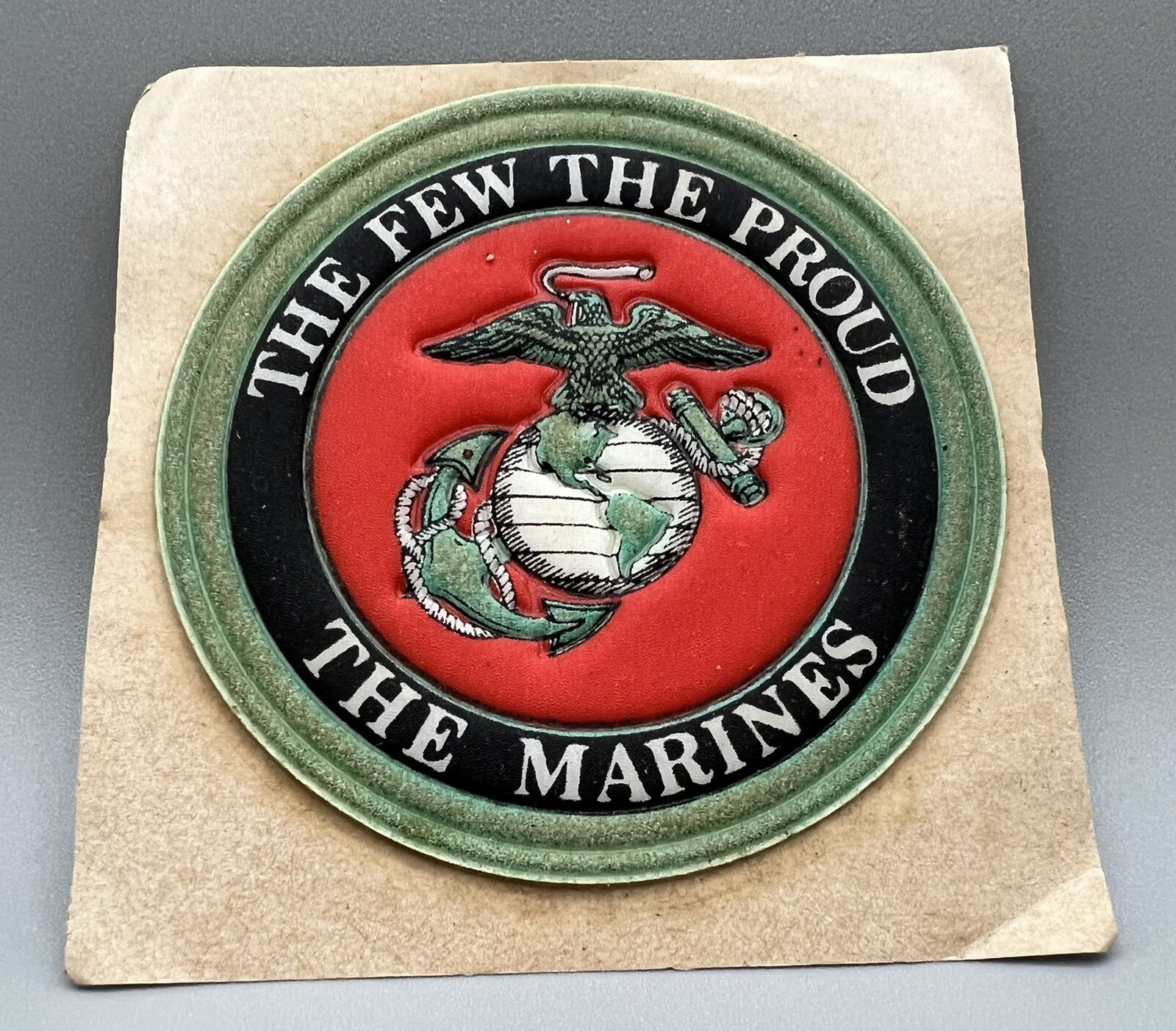 Vintage “USMC THE FEW THE PROUD THE MARINES” Vinyl Type Patch | eBay