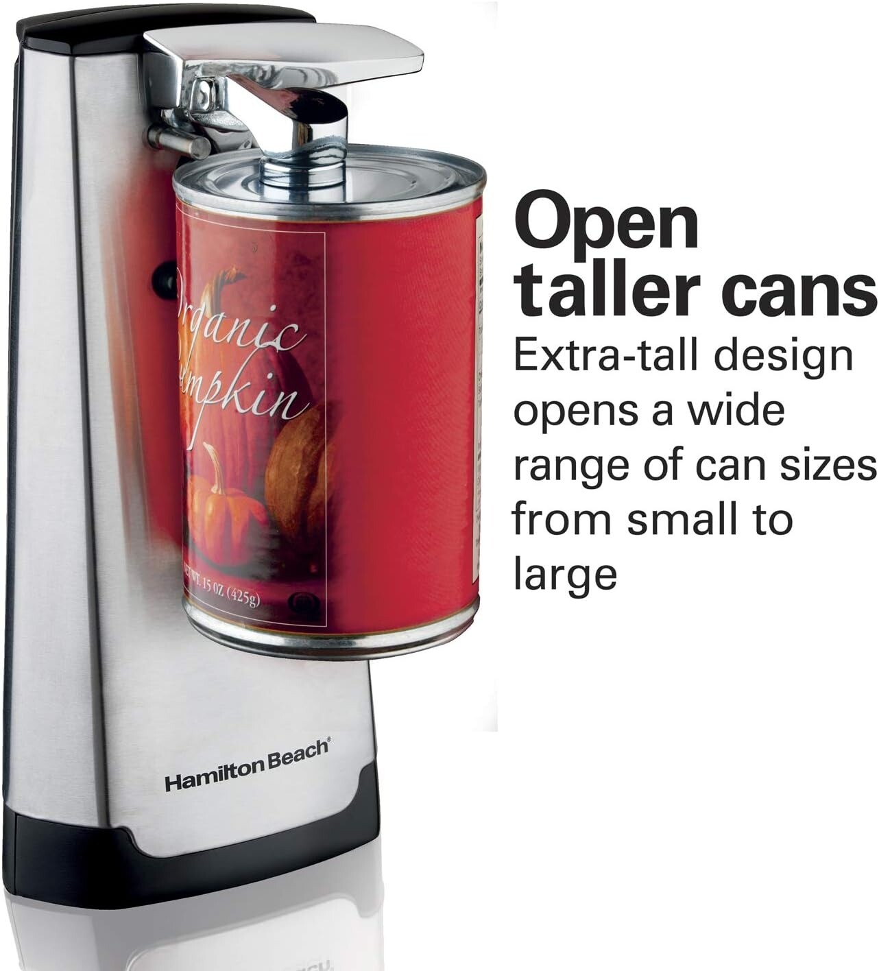 Electric Commercial Can Opener Automatic Smooth Edge Under Cabinet ...