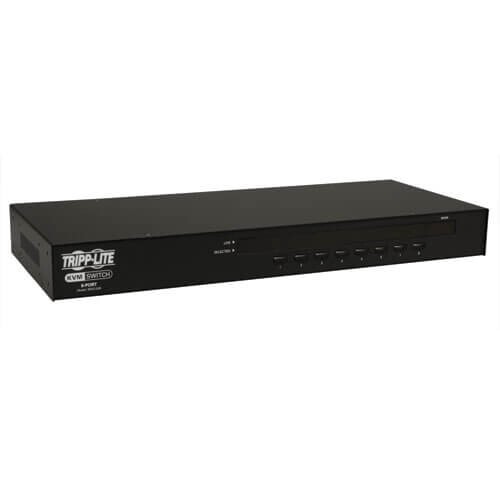 New Tripp Lite NetController 8-Port Rack-Mountable KVM Switch USB-PS/2 ...