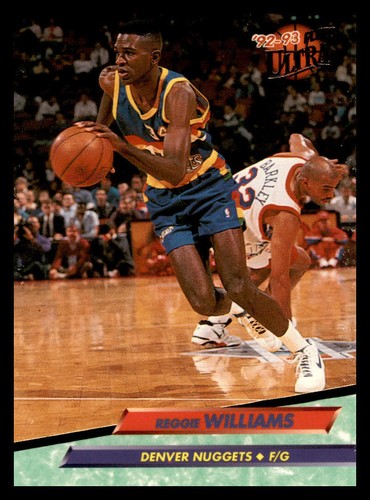1992-93 Ultra Reggie Williams #54 Denver Nuggets | eBay