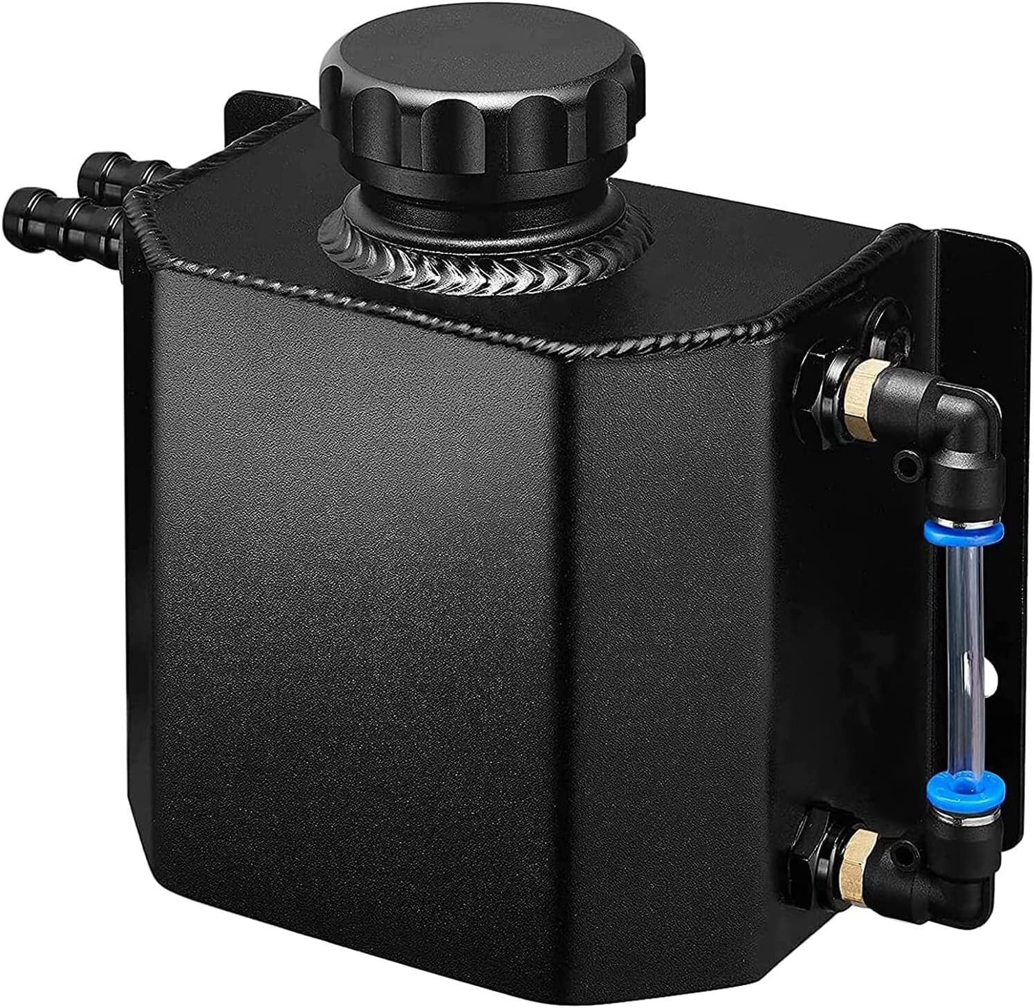 1L Aluminum Radiator Coolant Overflow Bottle Recovery Water Tank ...