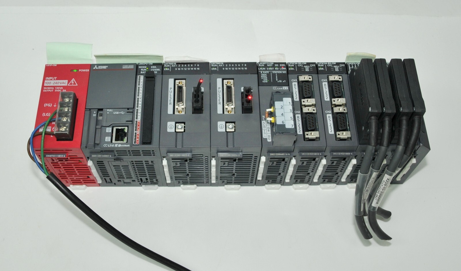 Mitsubishi L06CPU-CM, LD77MS16, LJ61BT11-CM, LJ71C24-R2-CM, LX42C4-CM ...