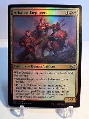 ARBALEST ENGINEERS 206/287 FOIL THE BROTHERS' WAR MTG MAGIC NM | eBay