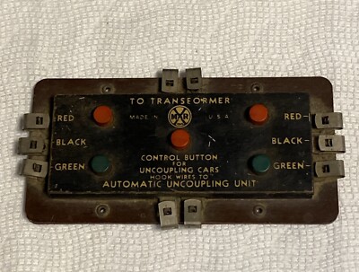 Marx railroad train 5 Button controller Vintage Untested Sold As-is | eBay