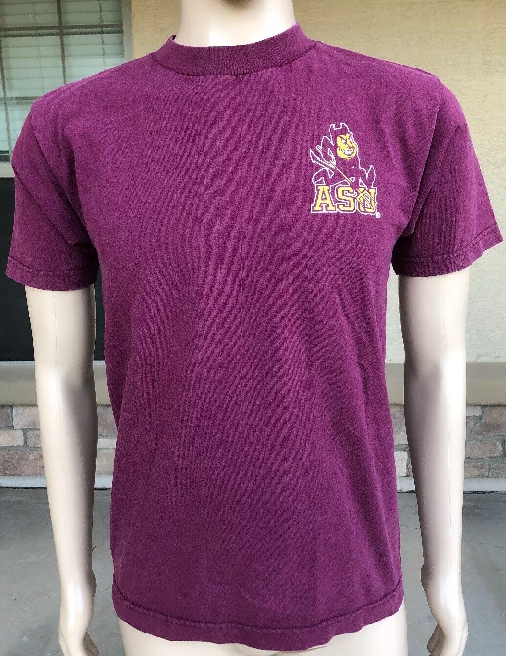 Vintage ASU Arizona State Sun Devils T Shirt TLC Sportswear USA Made ...