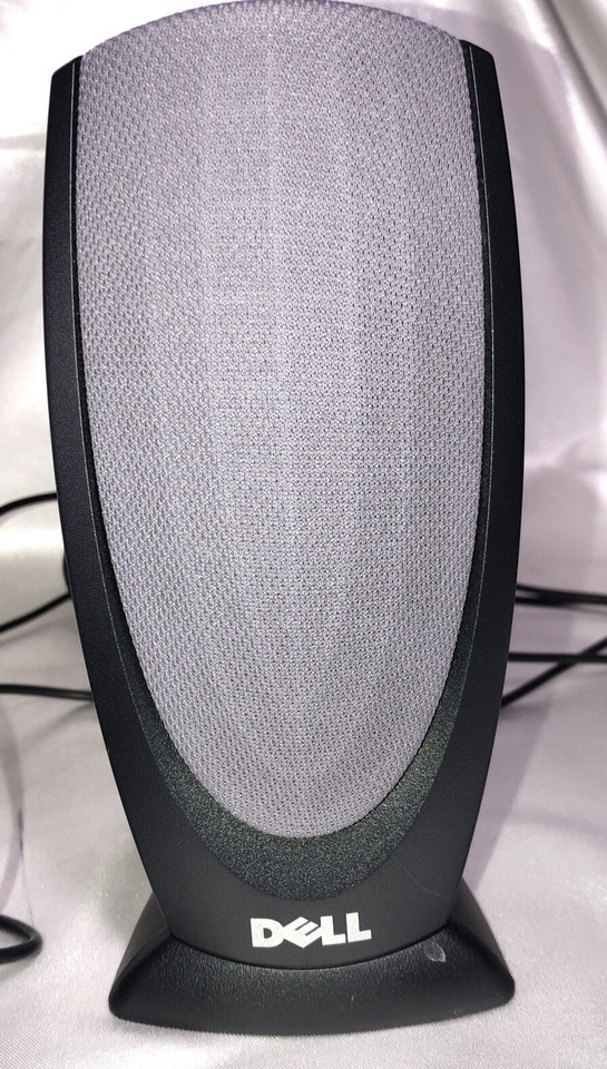 Dell Computer PC Speakers A215 Stereo Tested Working w/ Power Adapter ...