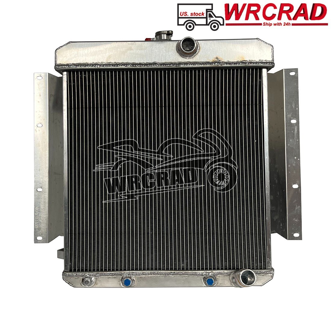 Aluminum Radiator For 1961-1967 Dodge D100 Series L6 Engine 1962 1963 ...