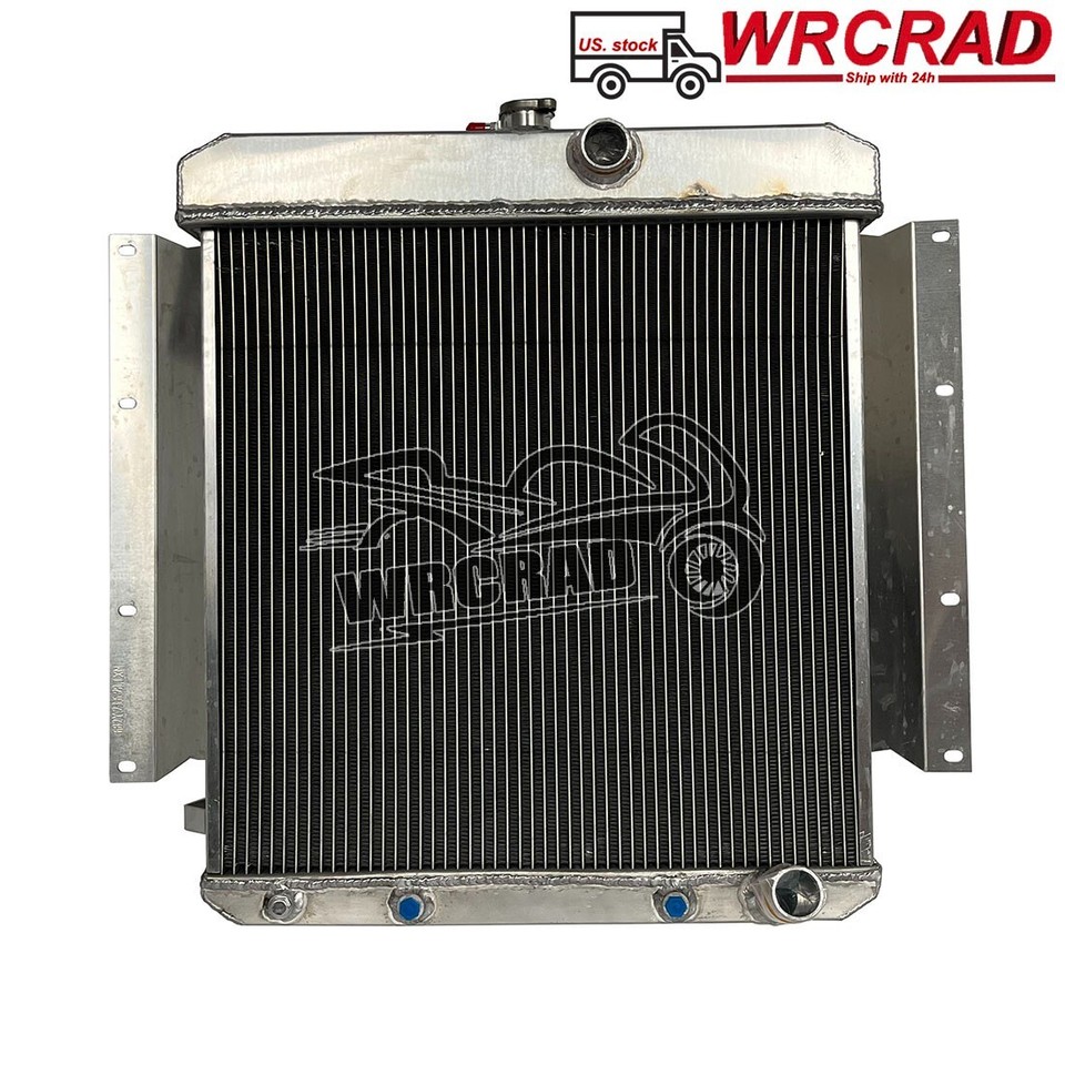Aluminum Radiator For 1961-1967 Dodge D100 Series L6 Engine 1962 1963 ...