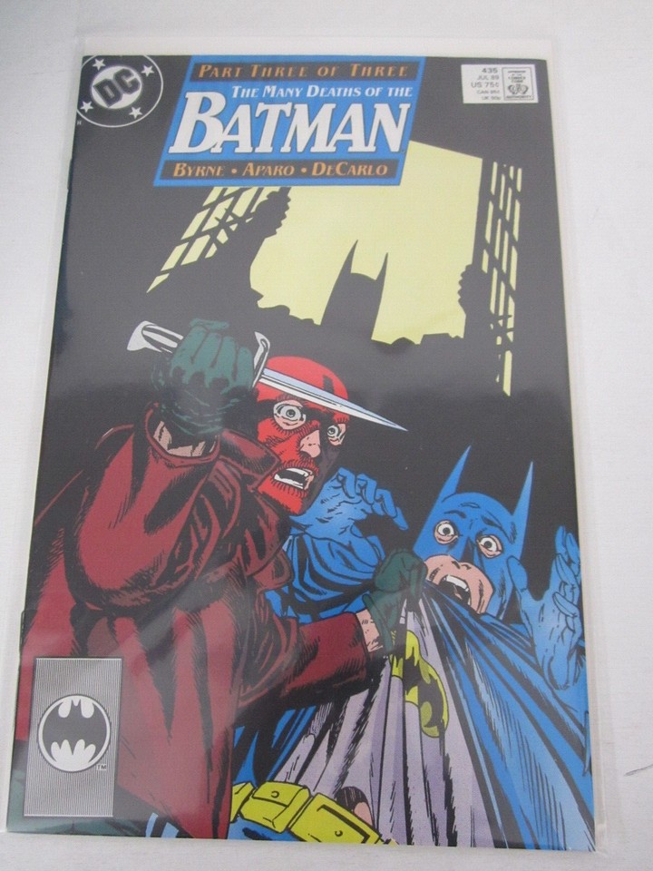 Batman #433 #434 #435 Many Deaths of Batman Parts 1-3 Complete VF/NM to ...