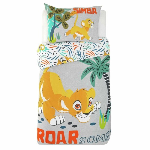 Housse De Couette Simple Officielle Disney Pour Enfants Simba Roi Lion ...