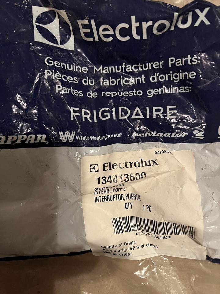 Genuine Frigidaire, Electrolux Dryers Door Switch 134813600 | eBay