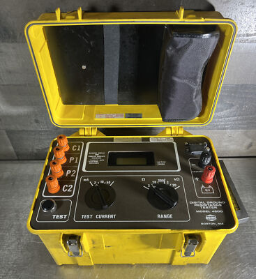 AEMC DIGITAL GROUND RESISTANCE TESTER MODEL 4500 | eBay