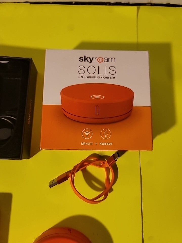 Skyroam Solis Global WIFI Roaming Mobile Hotspot 4G LTE + Power Bank(Lot Of Two) | eBay