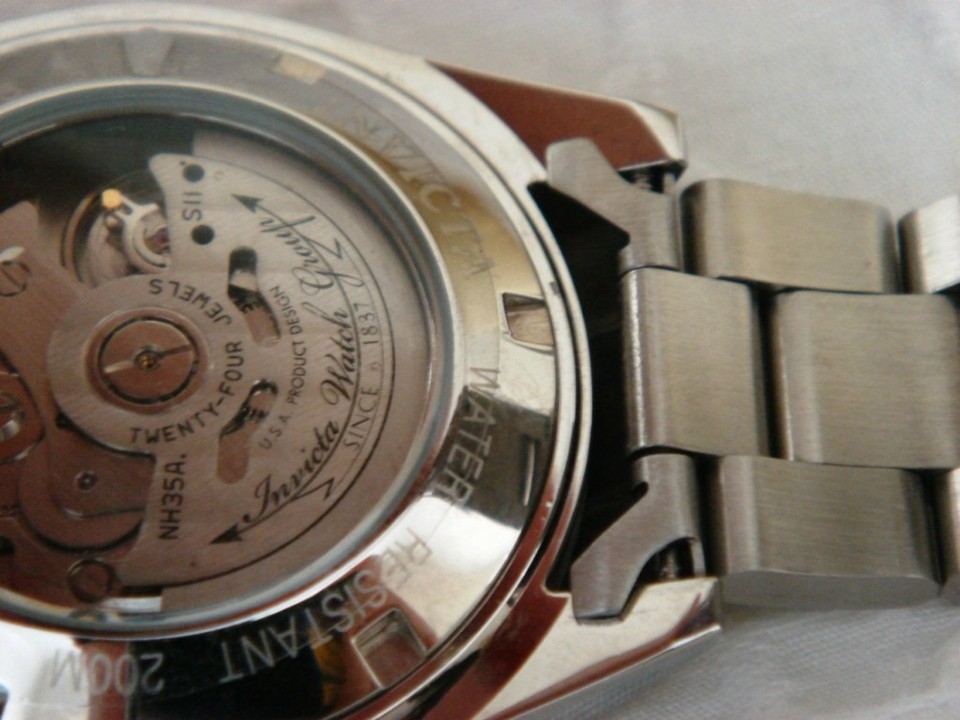 20mm Curved End Stainless Steel Watch Band FITS Invicta Pro Diver ...