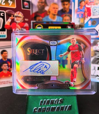 2024-25 Panini Select FIFA Pitchside Signatures Auto Silver Prizm Aleix ...