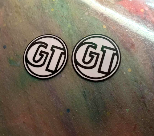 X2 BMX Performer circle gt coin decals os bmx stickers for handlebars ...