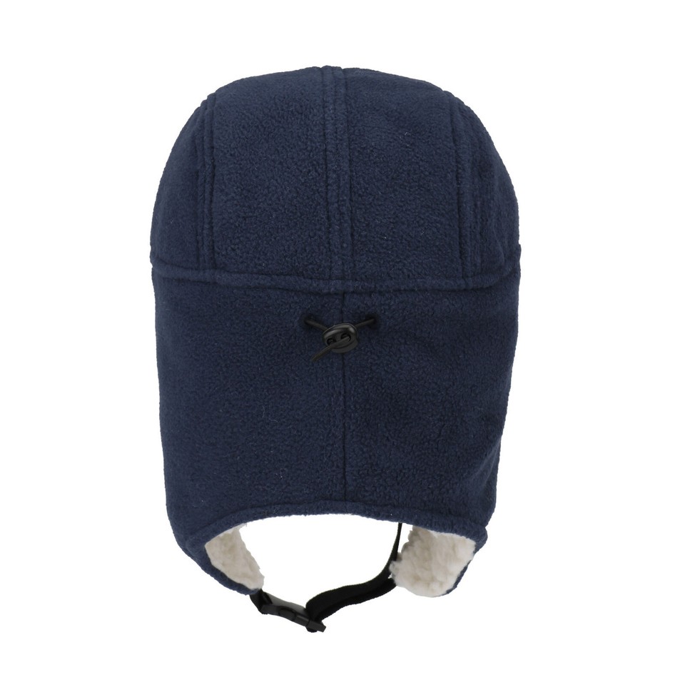 Men's Fleece Thermal Skull Cap Warm Winter Hat with Ear Flaps Cold ...